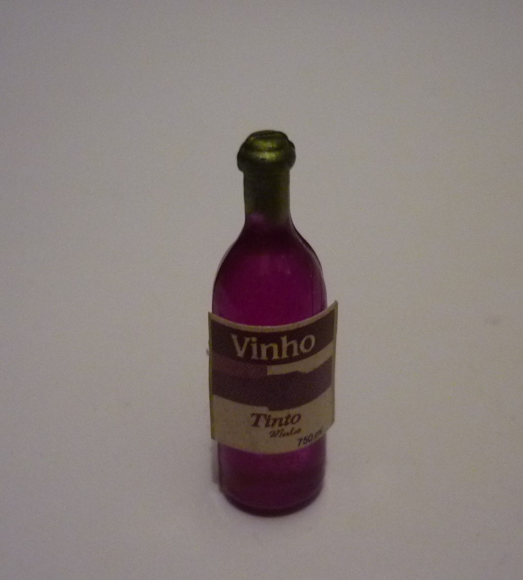 Mini Garrafa de Vinho Tinto, Playtoy Brinquedos