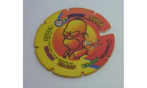 Elma Chips Tazo Super Homer Simpson, Playtoy Brinquedos